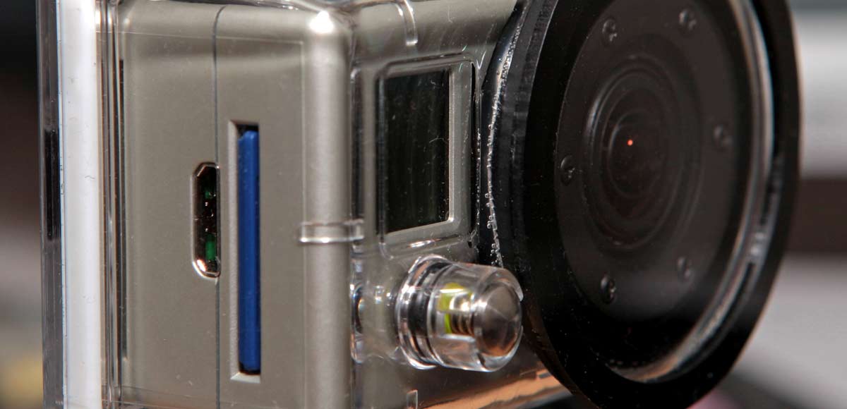 Go Pro Flat Port Housing for Go Pro HD Hero Cameras