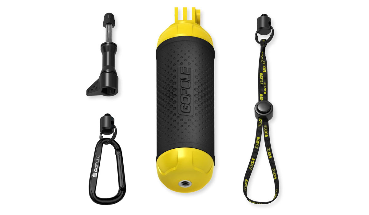 Waterproof Floating Go Pole Bobber for Go Pro Cameras