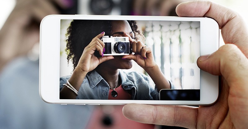 Camera Phone Photos and Aputure Gigtube Viewfinder