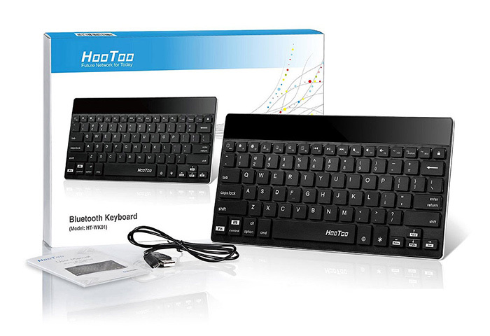 HooToo Bluetooth 3.0 Keyboard for Smartphones and Tablets